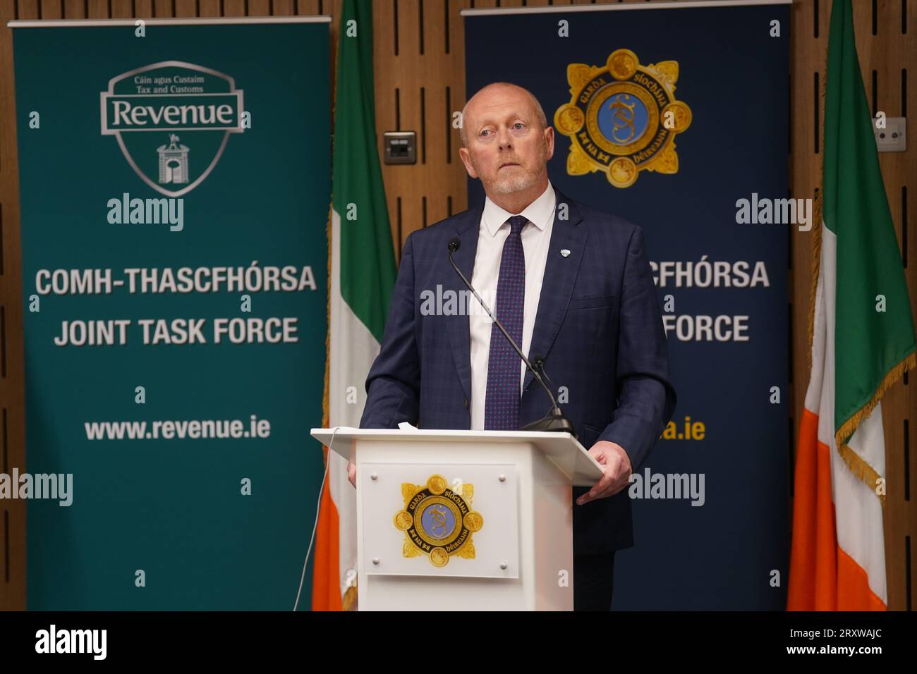 Gerry Harrahill, Director General Operation, Revenue and Customs of the ...