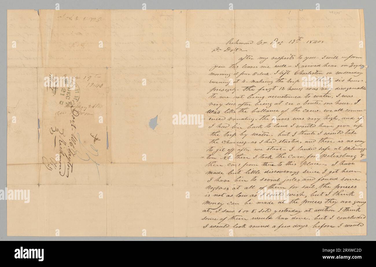 Domestic slave trade hi-res stock photography and images - Alamy