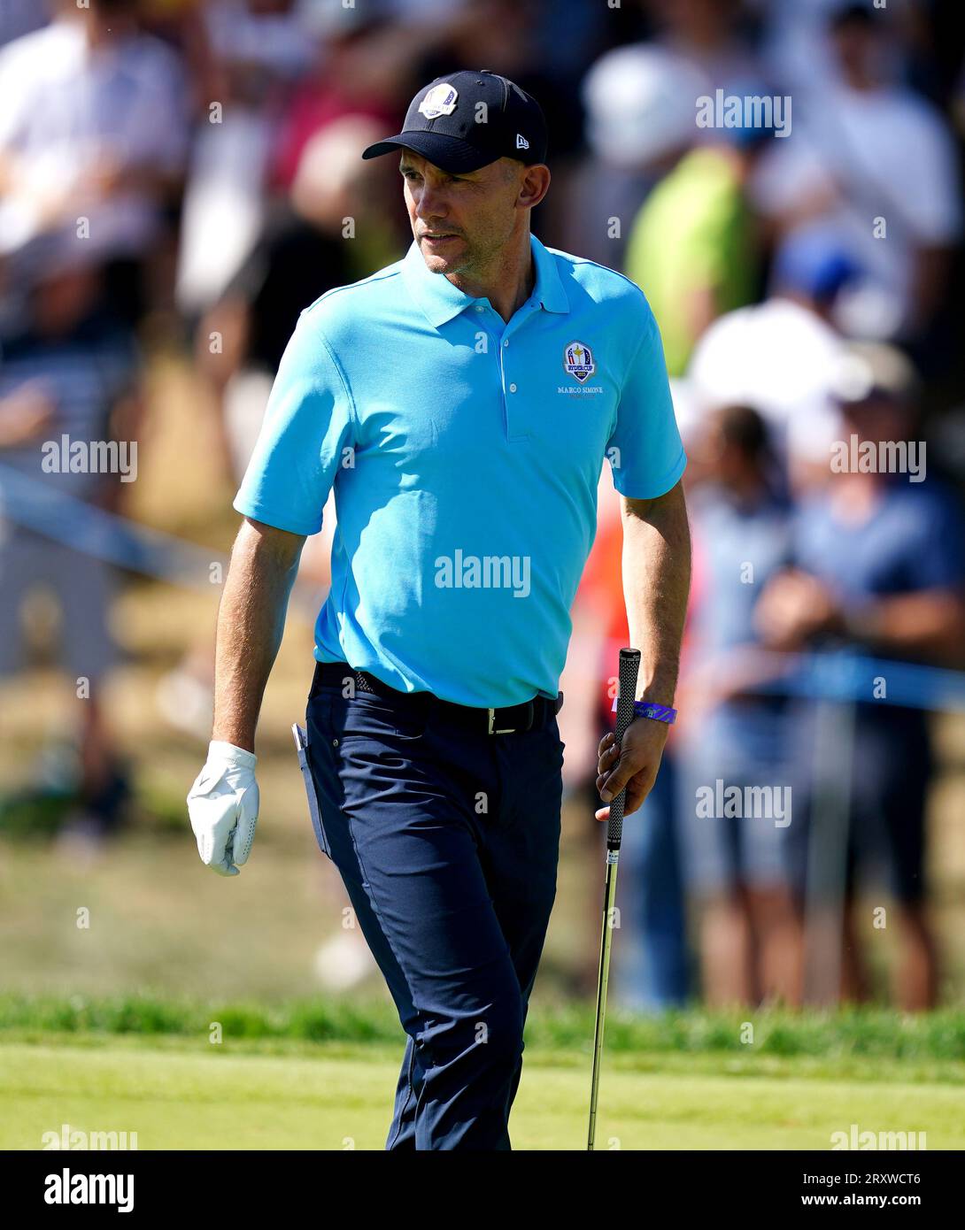 Andriy Shevchenko during the All-Star Match at the Marco Simone Golf ...