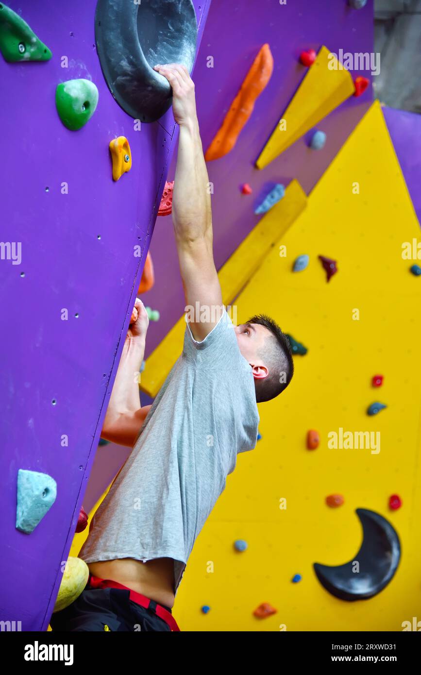 Extreme close up young male hi-res stock photography and images - Alamy