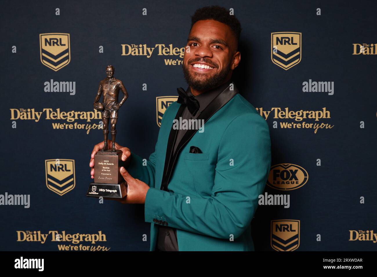 Penrith winger Sunia Turuva winner of the Dally M Rookie of the Year ...