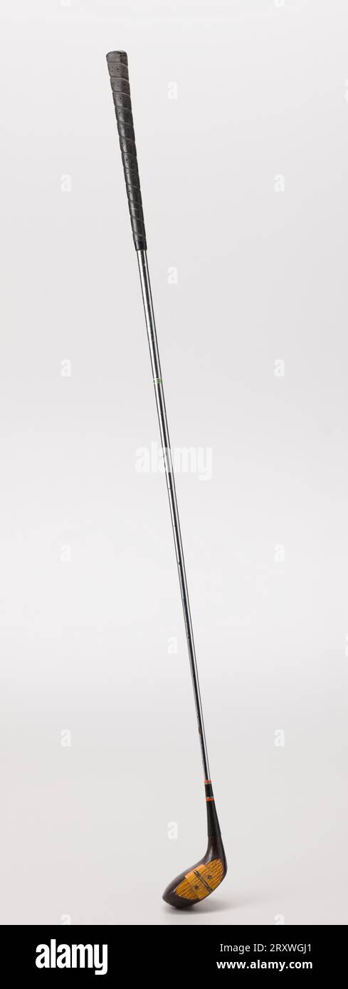 Wood 4 golf club used by Ethel Funches late 20th century Stock Photo ...