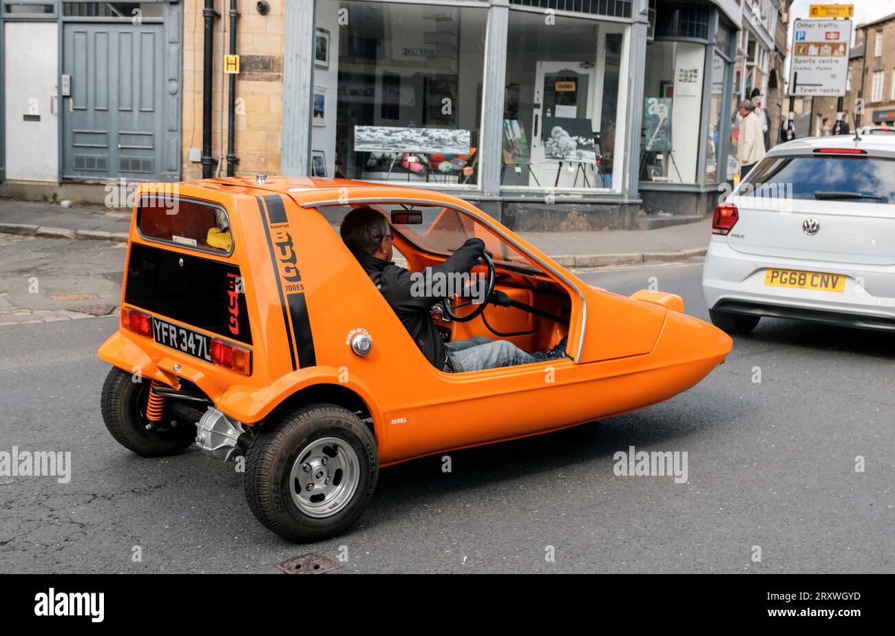 Bond Bug. Ribble Valley Scooter Rally 2023 Stock Photo - Alamy