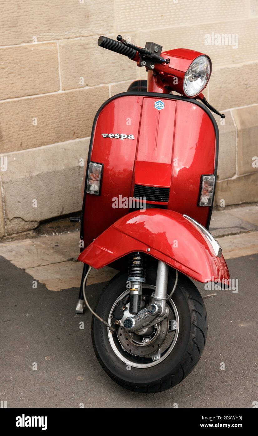 Vespa. Ribble Valley Scooter Rally 2023 Stock Photo - Alamy