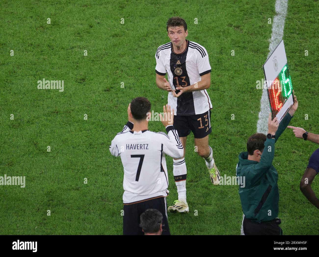 firo: 09/12/2023 Football, soccer, season 2023/2024 men's national team ...