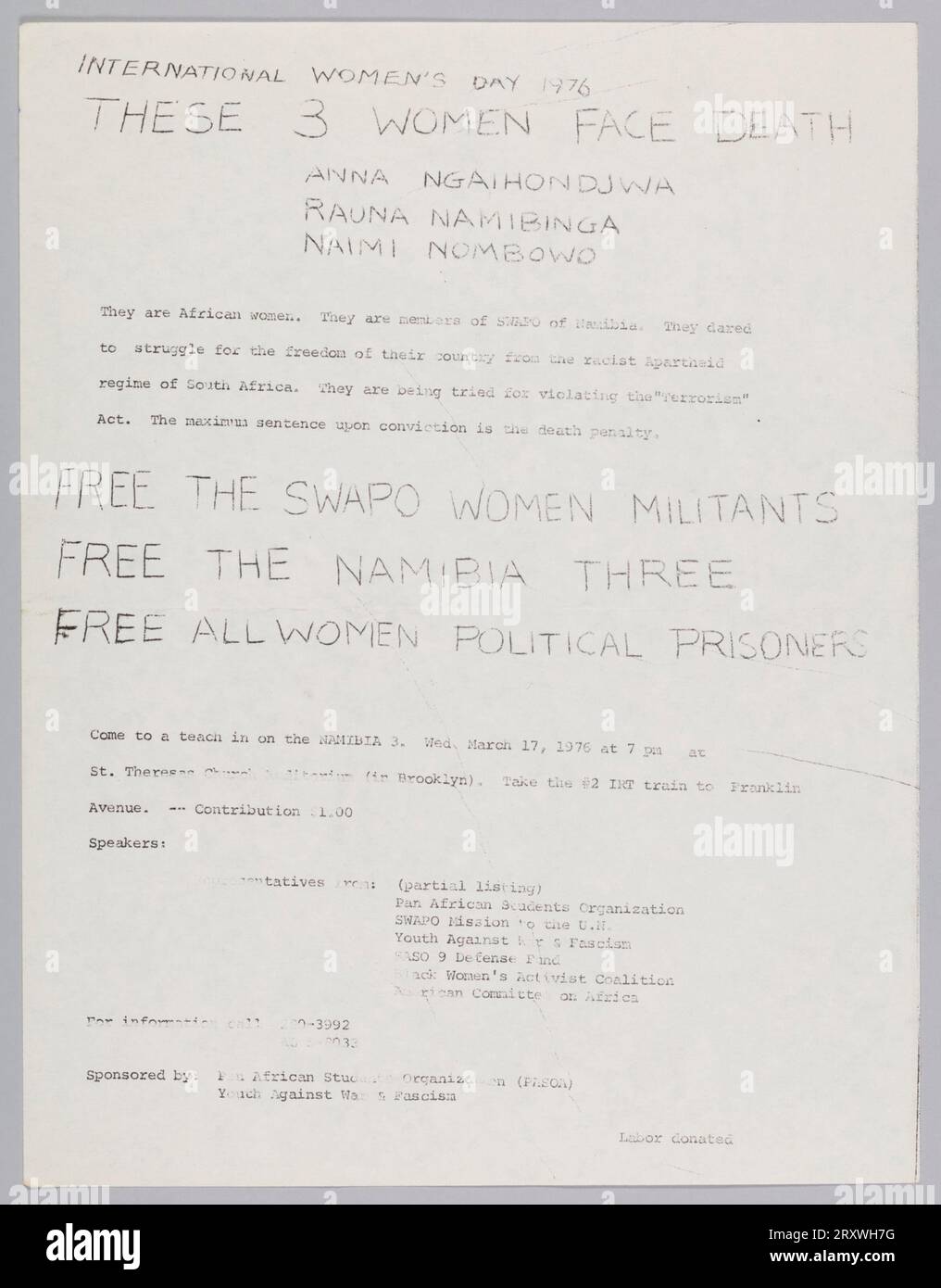 Women activism 1970s hi-res stock photography and images - Alamy