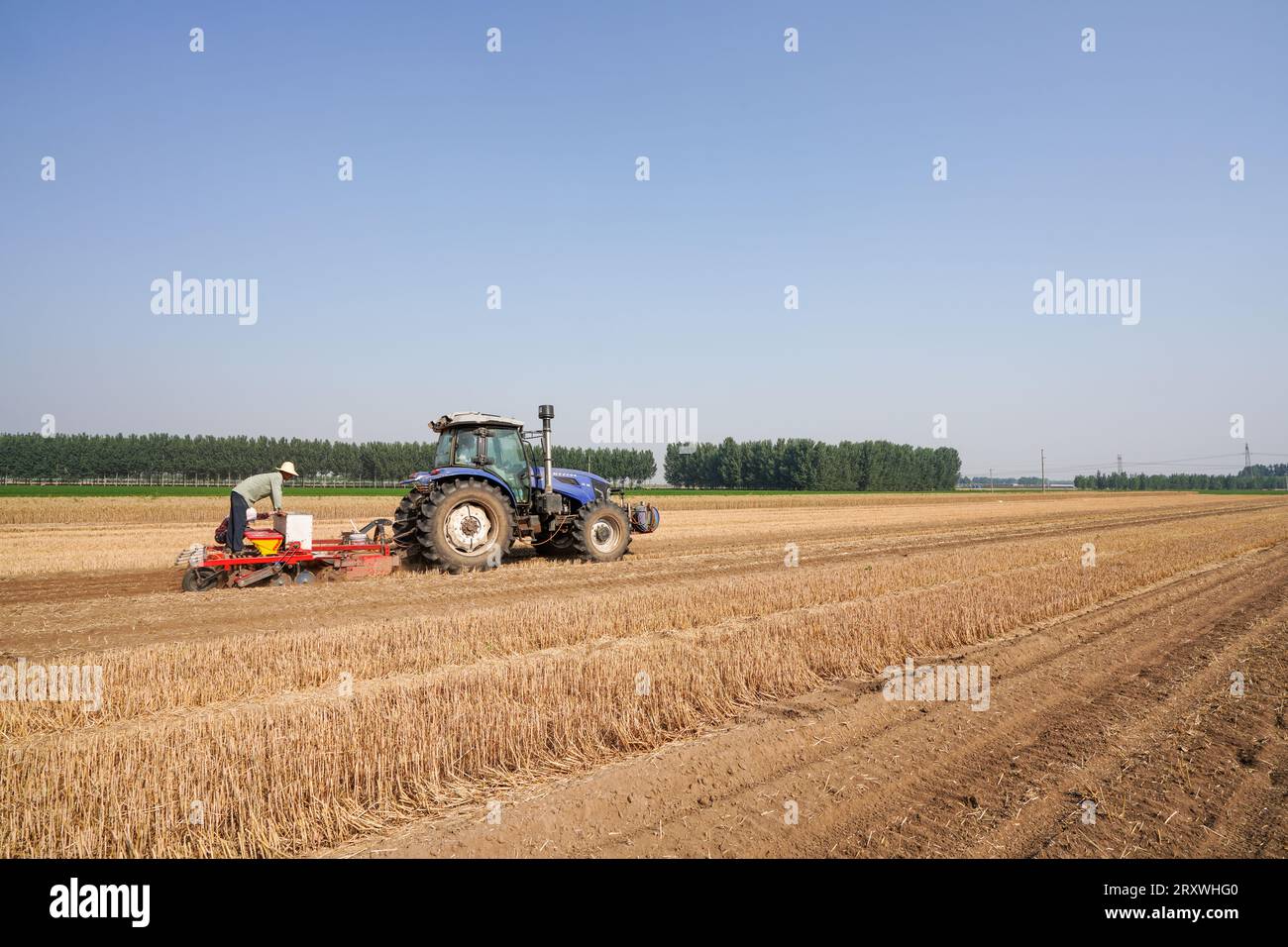 No tillage operation hi-res stock photography and images - Alamy