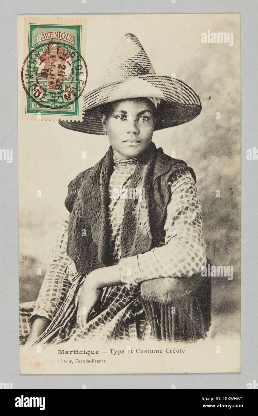 Caribbean creole costume hi-res stock photography and images - Alamy