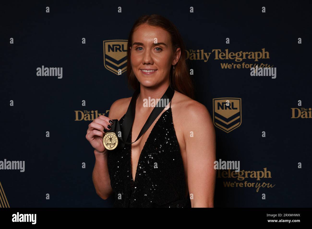 2023 NRLW Dally M Medal winner and Fullback of the Year Tamika Upton of ...