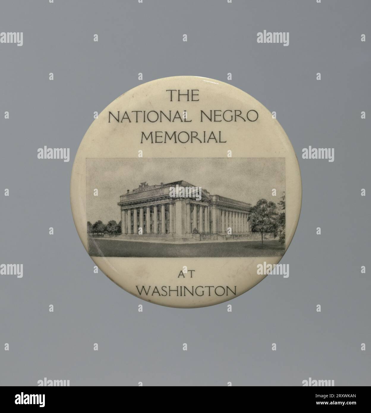 Three-dimensional cylinder with Bakelite ivory tone top and bottom ...