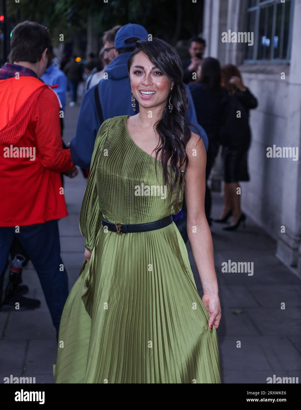 Katya Jones seen attending the Inside Soap Awards 2023 at Salsa! in ...