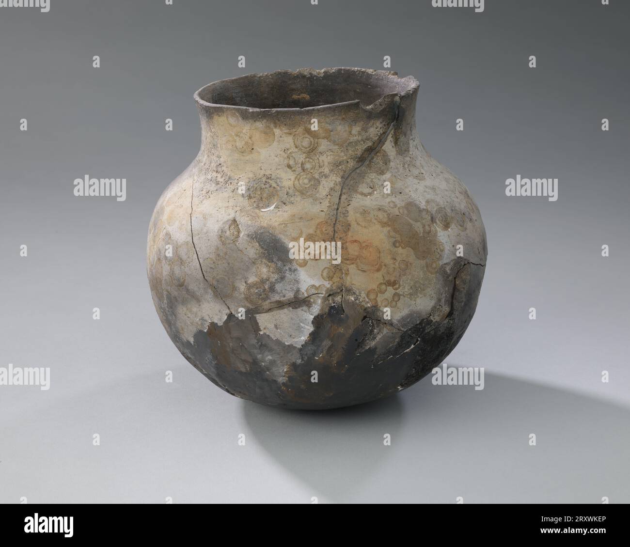 Colonoware pot from Cooper River, Charleston County, SC 18th century ...