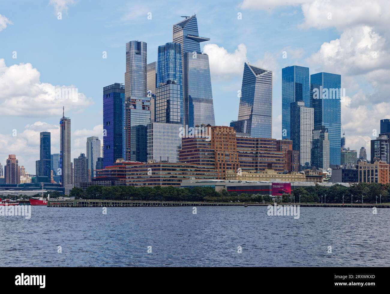 Hudson Yards redevelopment creates a new Hudson River skyline ...