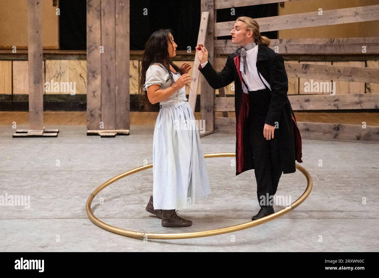 London, UK. 27 September 2023. (L) Lila Naruse (physical Tess) and ...