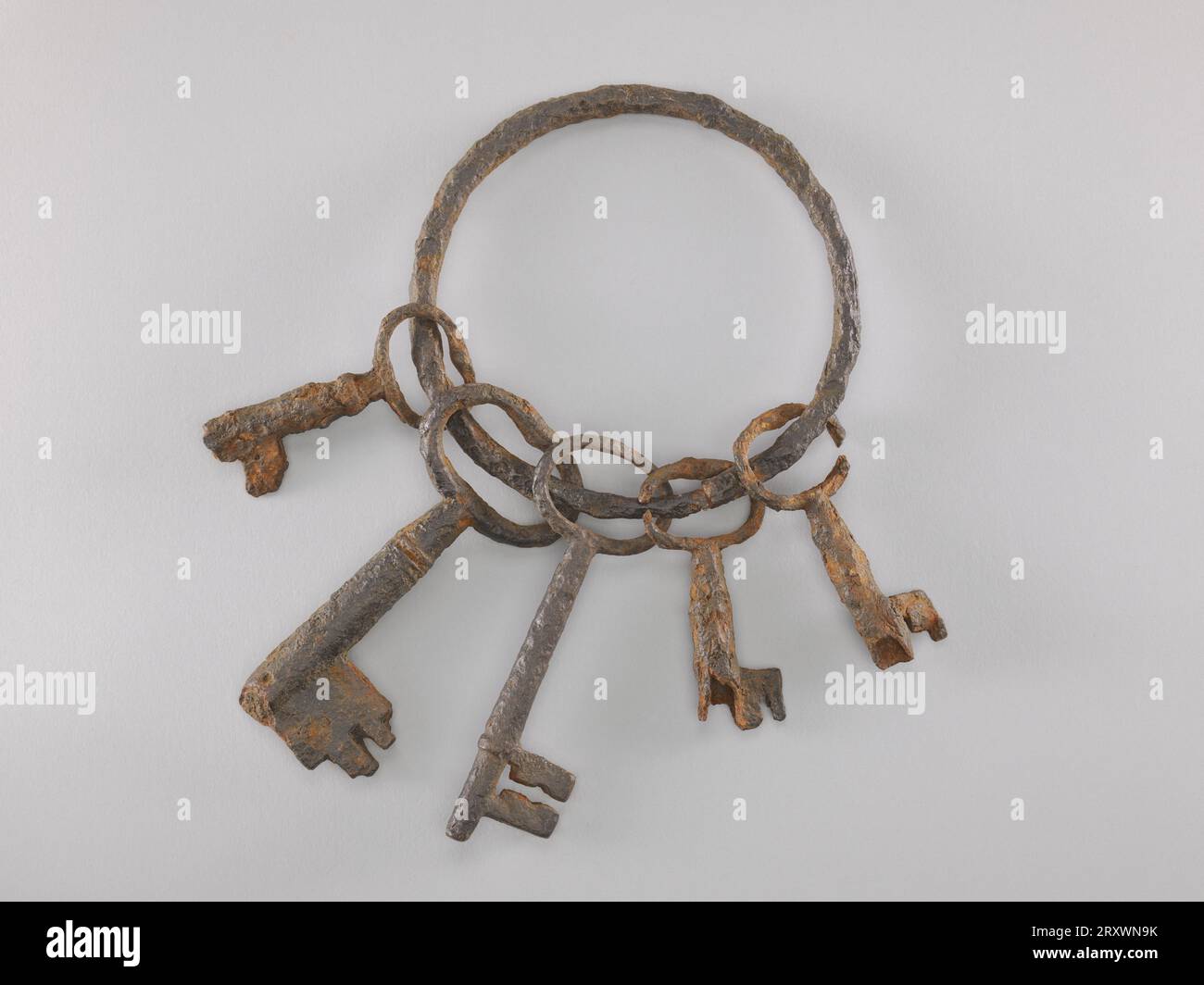Iron key ring from a plantation in North Carolina late 18th - mid 19th ...