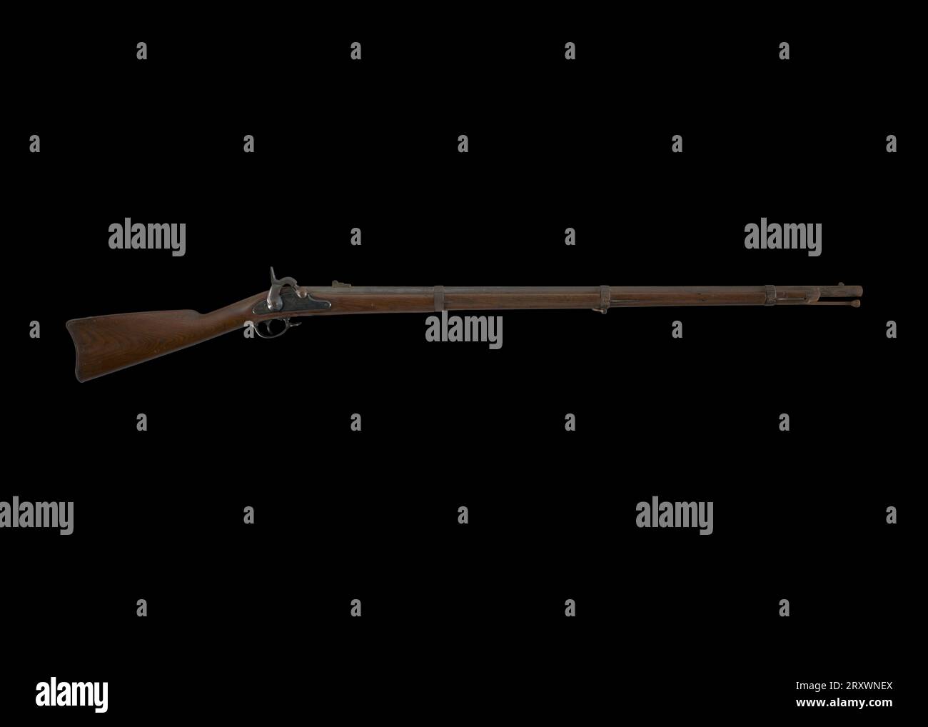 U.S. Model 1861 rifle musket by WM. Muir & Co. ca.1863 Stock Photo - Alamy