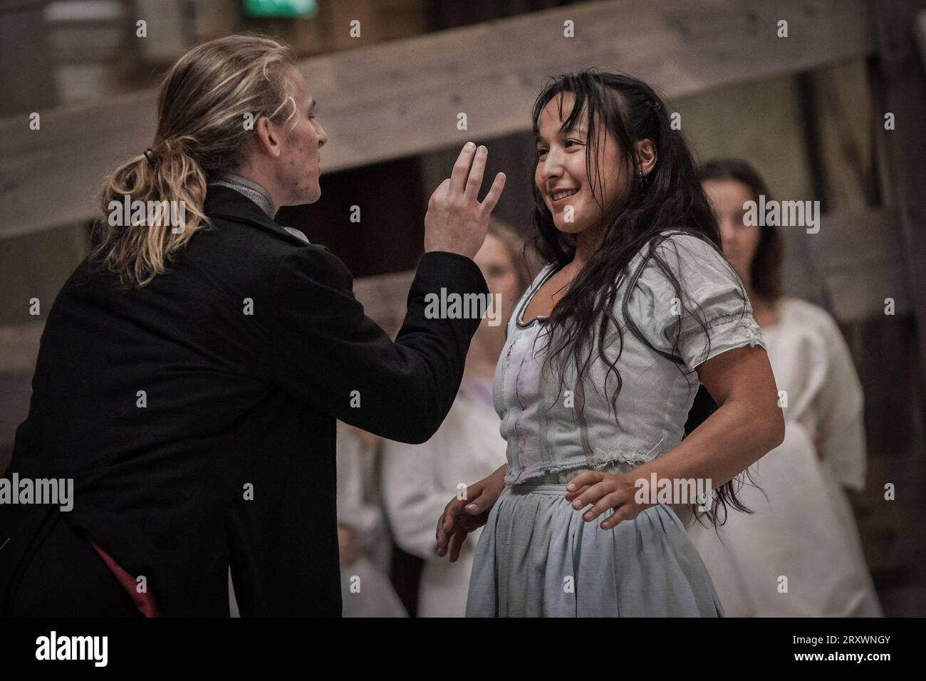 London, UK. 27th September 2023. Lila Naruse (R) stars as one of two ...