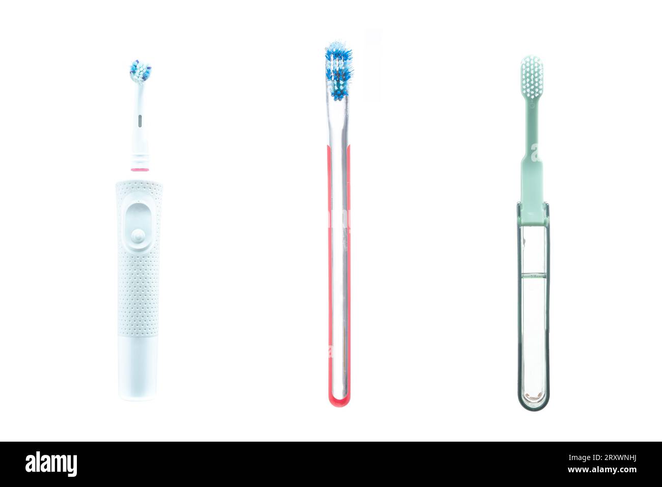 Electric toothbrushes tooth care hi-res stock photography and images ...