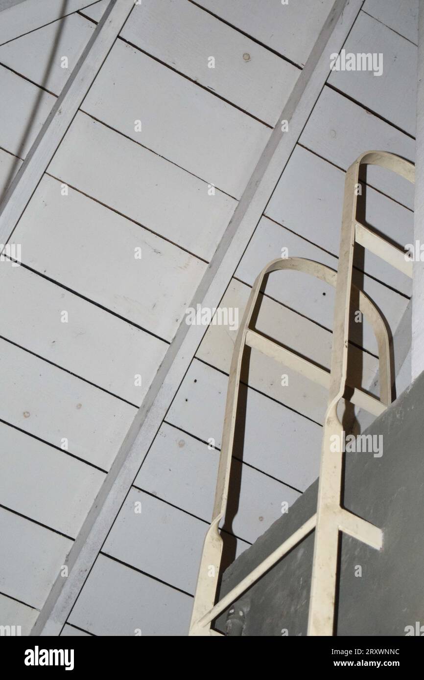 Interior attic ladder hi-res stock photography and images - Alamy