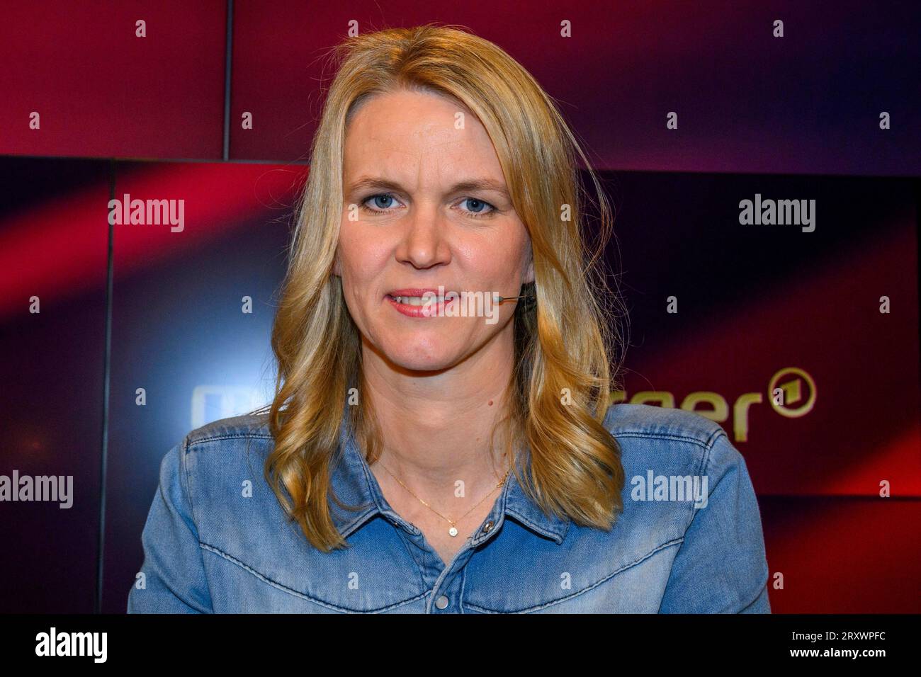Julie Kurz , ARD-Journalistin, Maischberger, Berlin, 26.09.2023, Foto ...