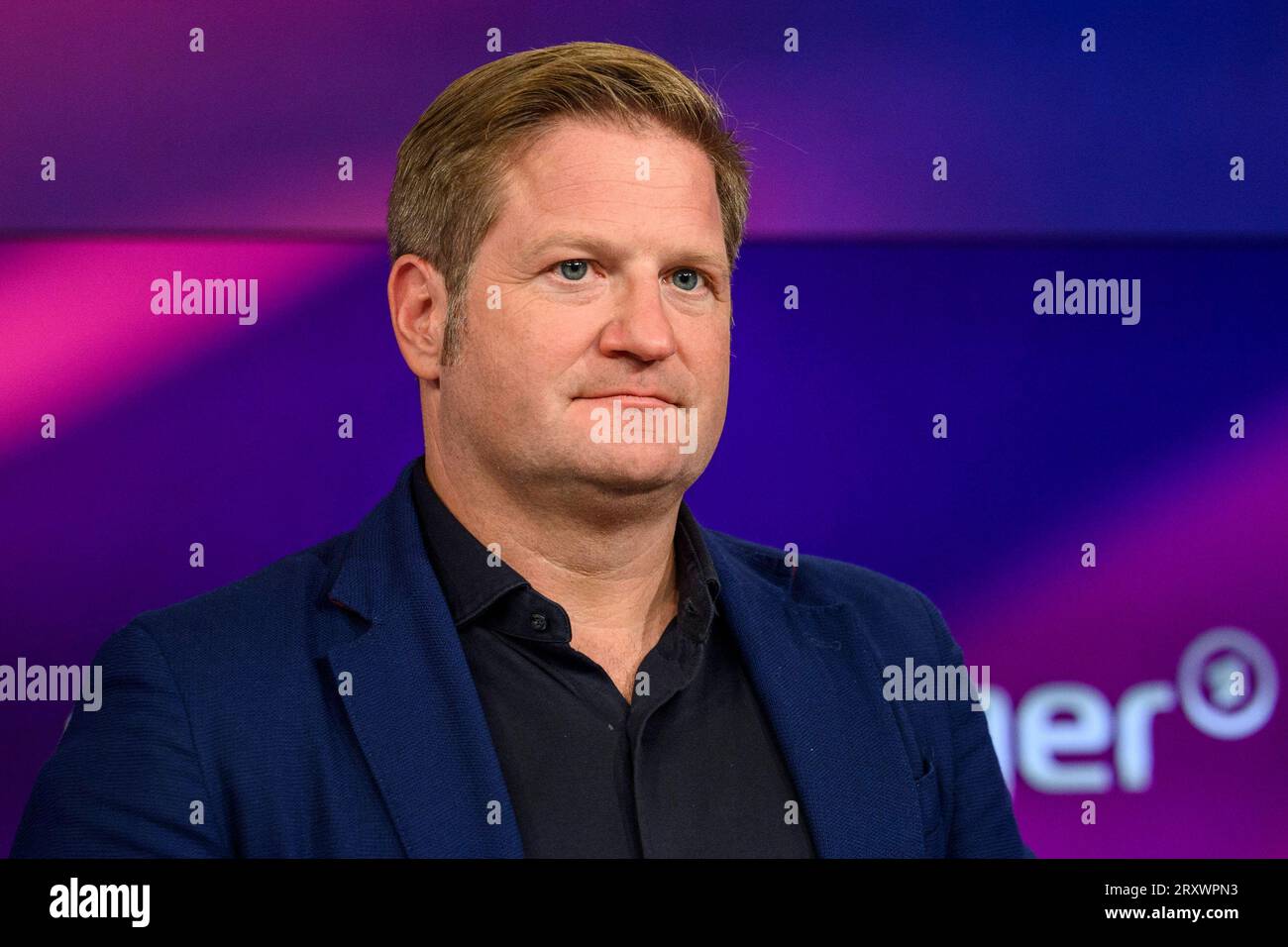 Michael Broecker - The Pioneer, Maischberger, Berlin, 26.09.2023, Foto ...