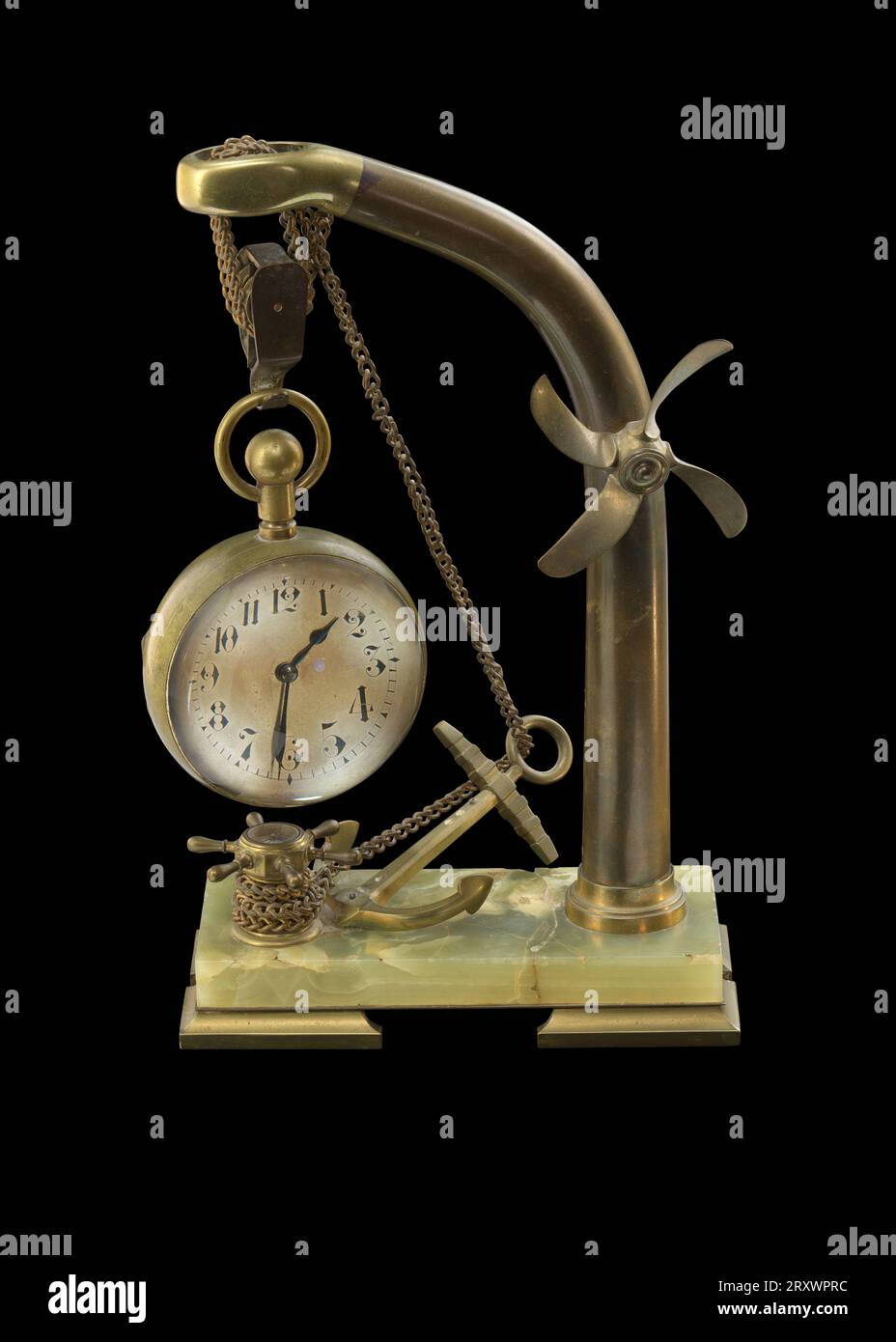 Nautical clock gifted from Pres. Theodore Roosevelt to William L ...