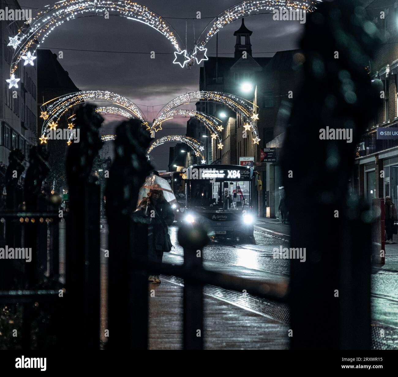 Night time street photography Stock Photo - Alamy