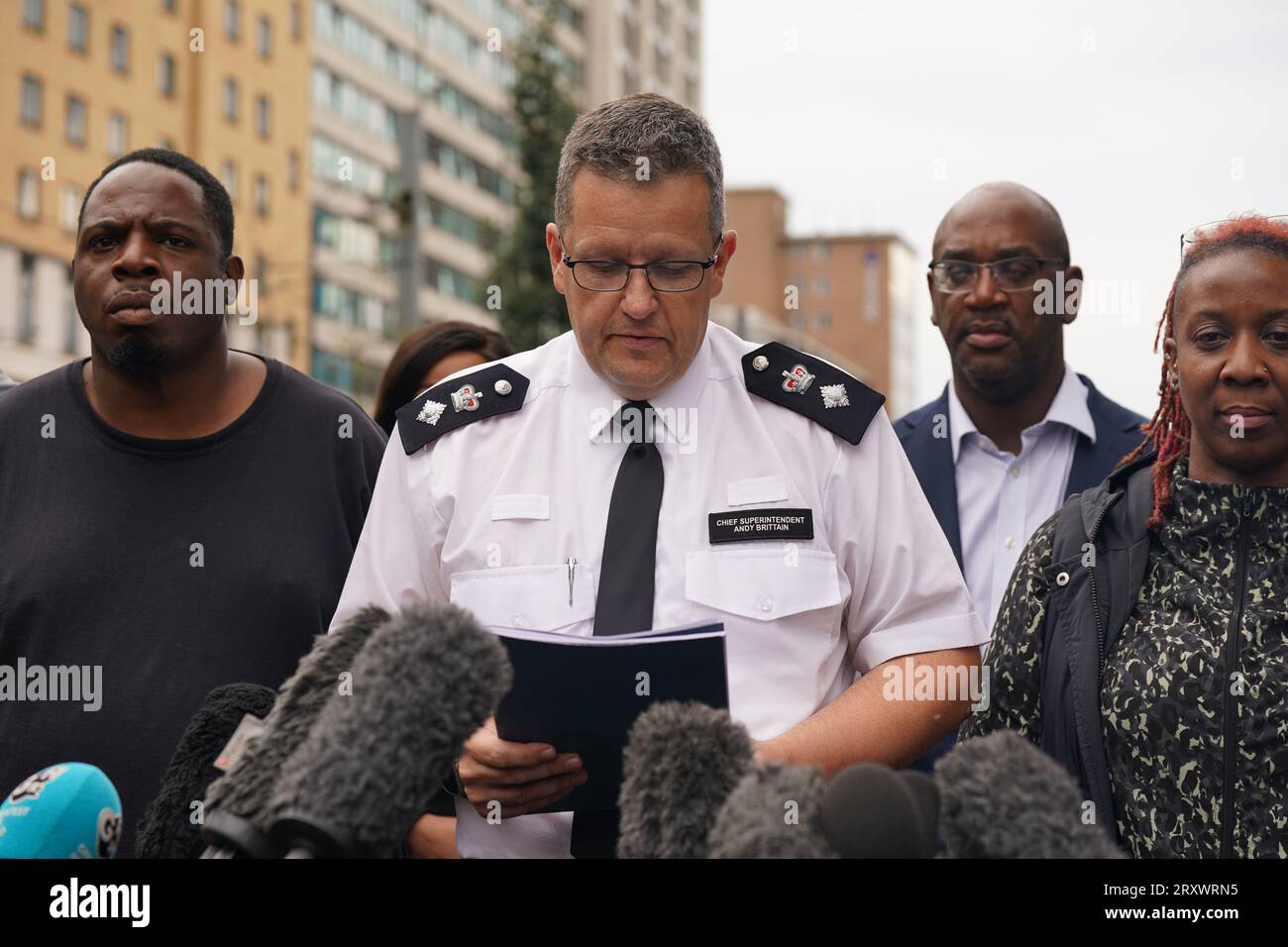 Crime scene wellesley road croydon hi-res stock photography and images ...