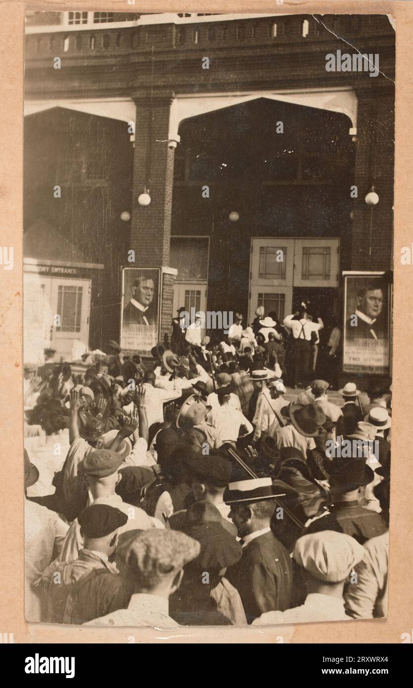 Photograph of African Americans being detained during the Tulsa Race ...