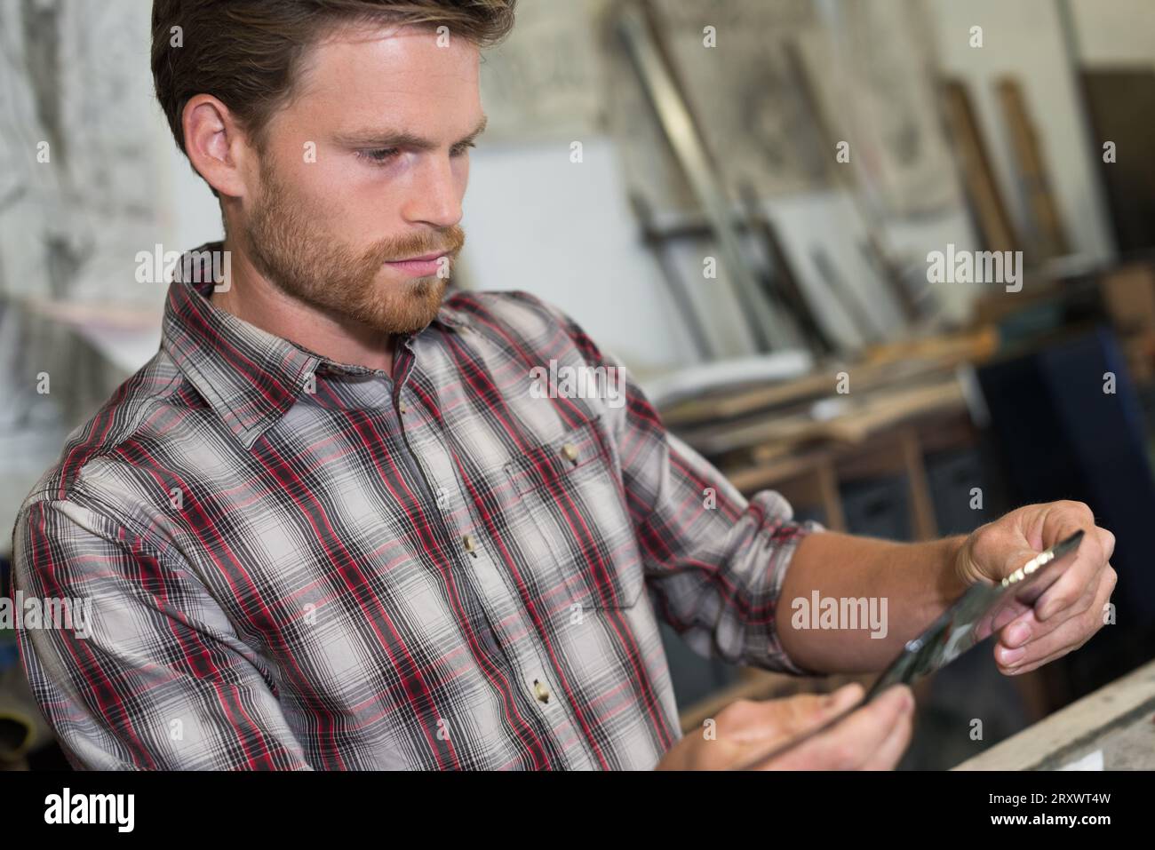 Measuring steel frame hi-res stock photography and images - Alamy
