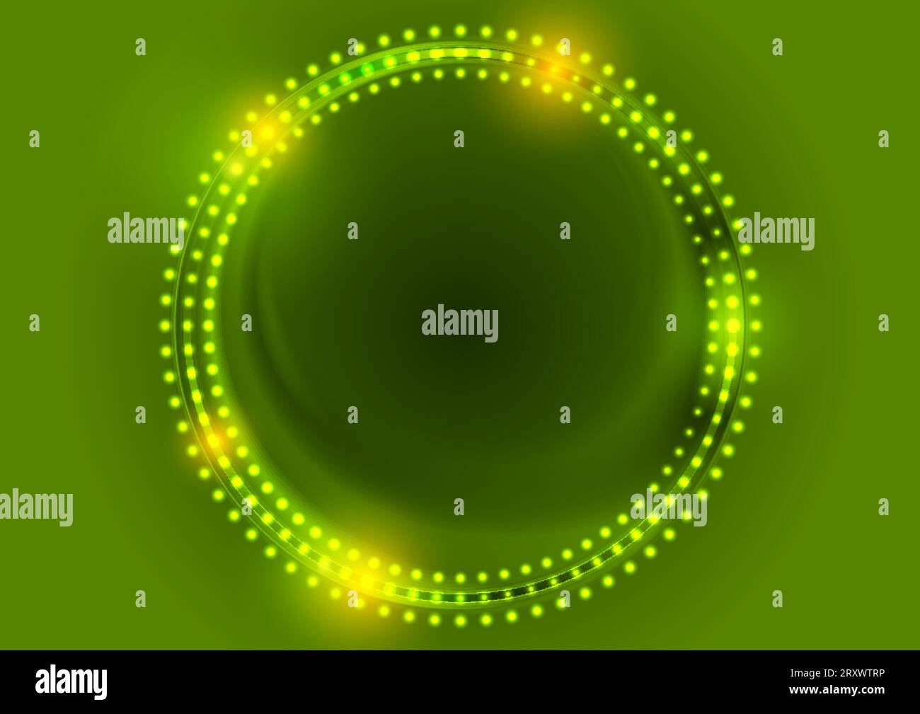 Abstract technical background green circles Stock Vector Images - Alamy
