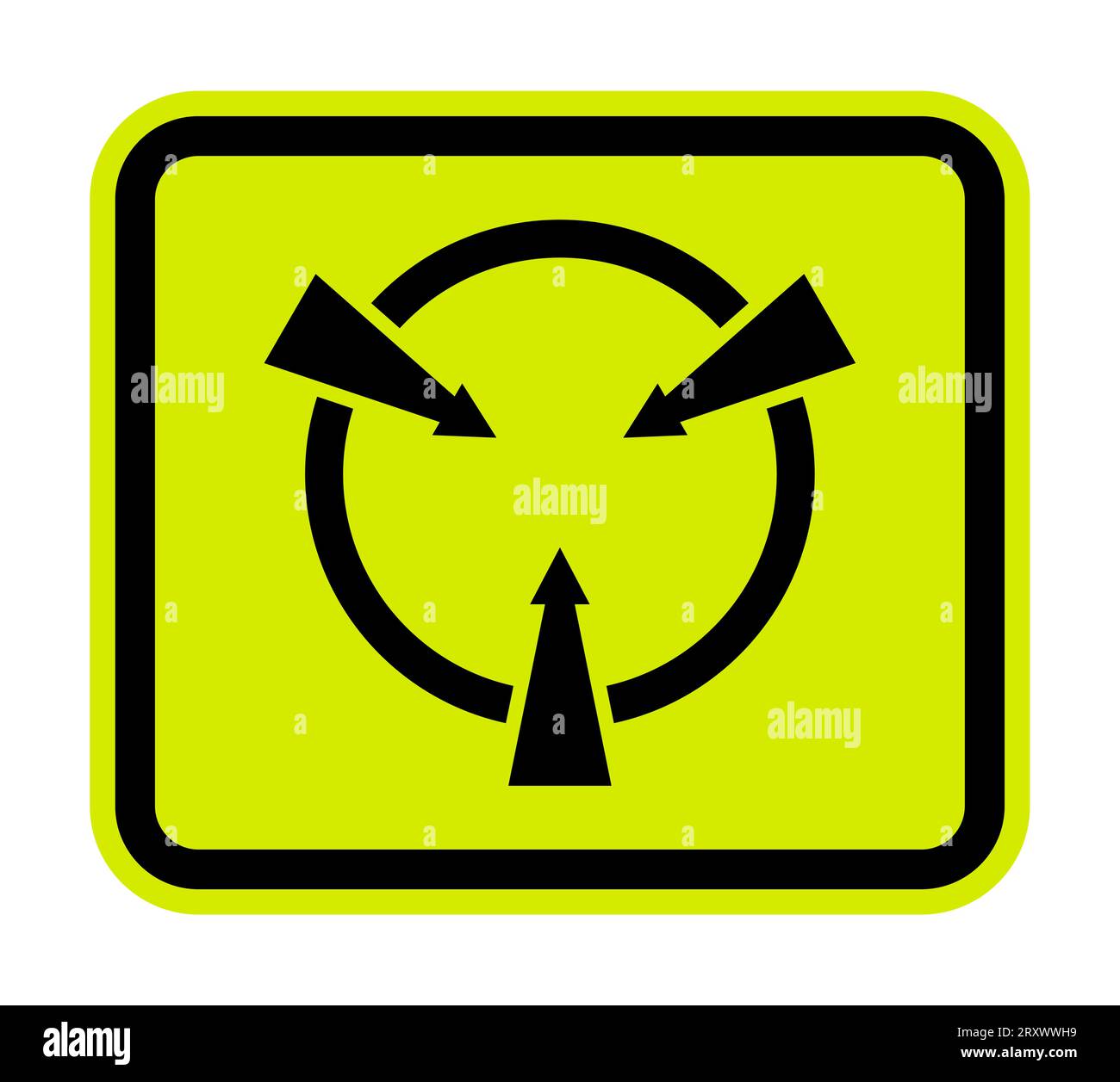 Circular Sign Static Device Symbol Stock Vector Image & Art - Alamy
