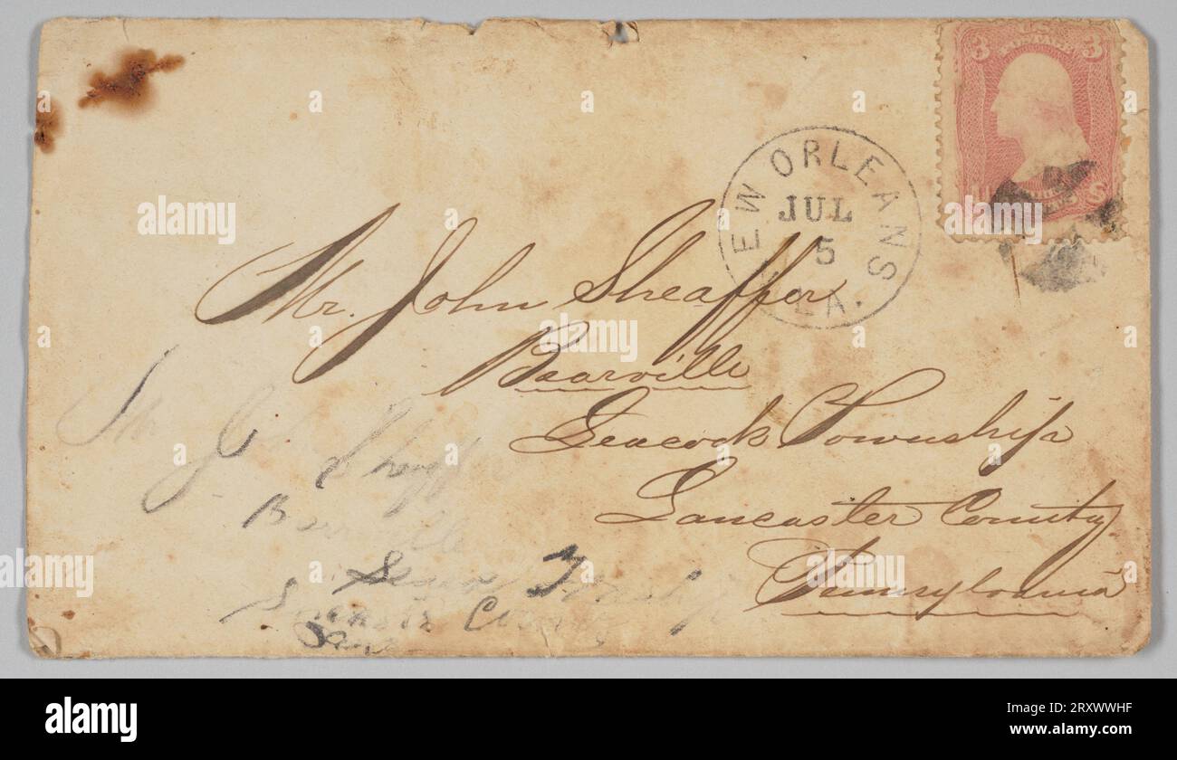 American addressed envelope hi-res stock photography and images - Alamy