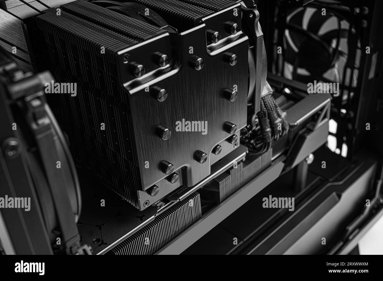 Personal cooling Black and White Stock Photos & Images - Alamy