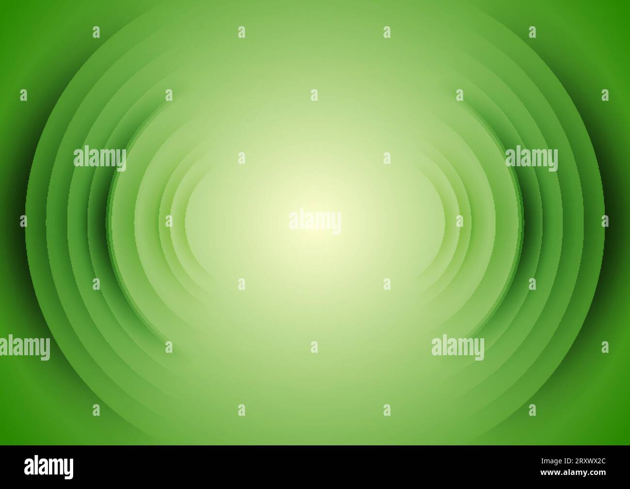 Green shiny technology background with abstract round shapes. Vector ...