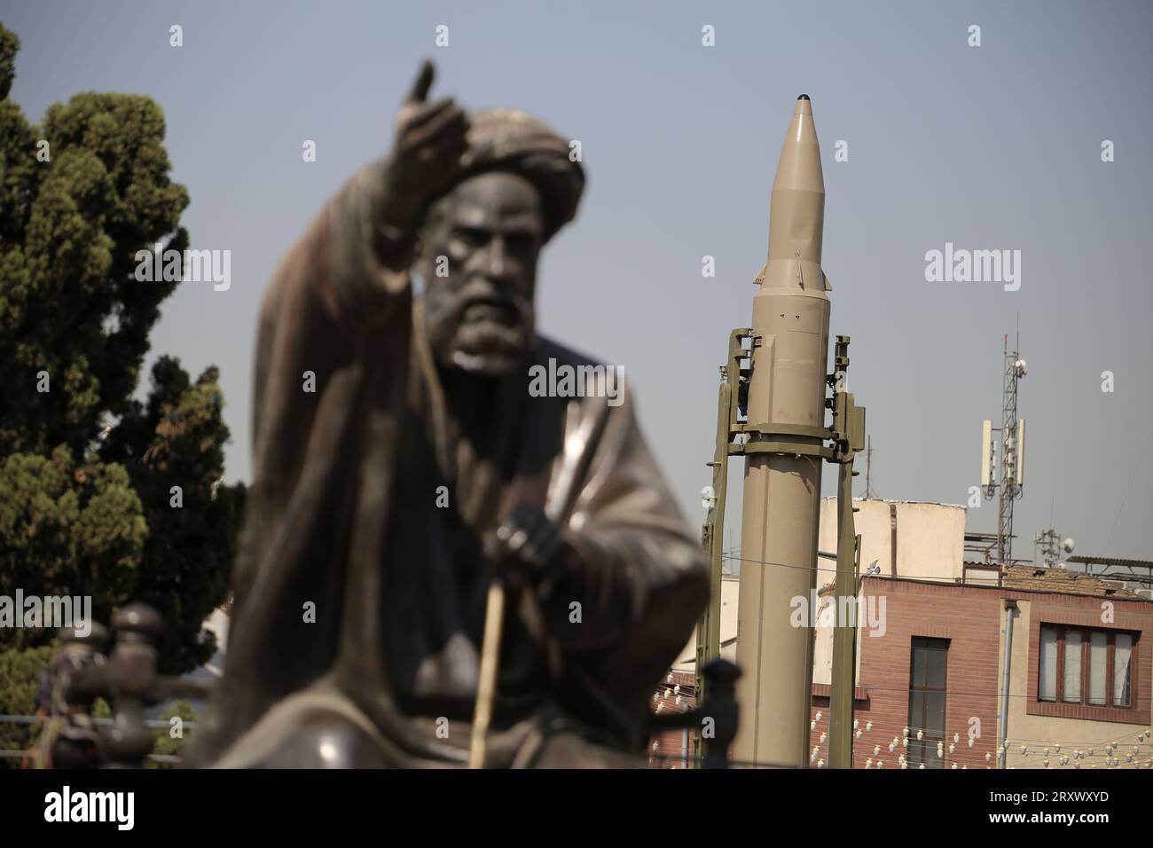 September 26, 2023, Tehran, Iran: An Iranian surface-to-surface (R ...