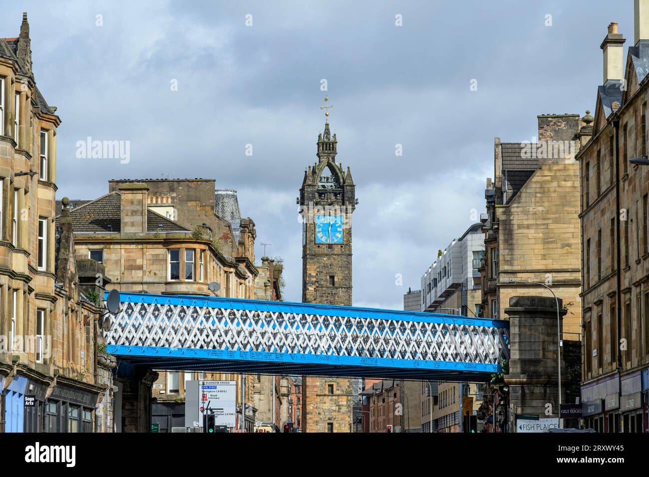 Saltmarket railway rail bridge bridges hi-res stock photography and images - Alamy