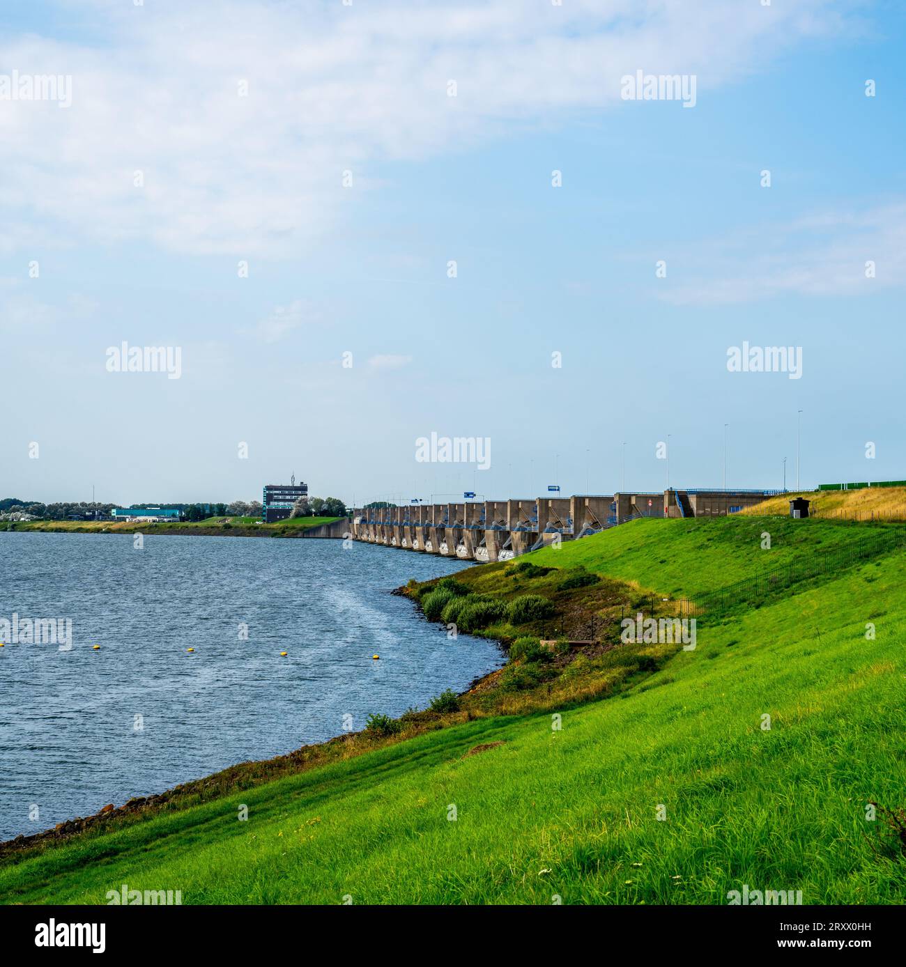 Flooding protection 'Haringvlietdam' in the Netherlands Stock Photo - Alamy