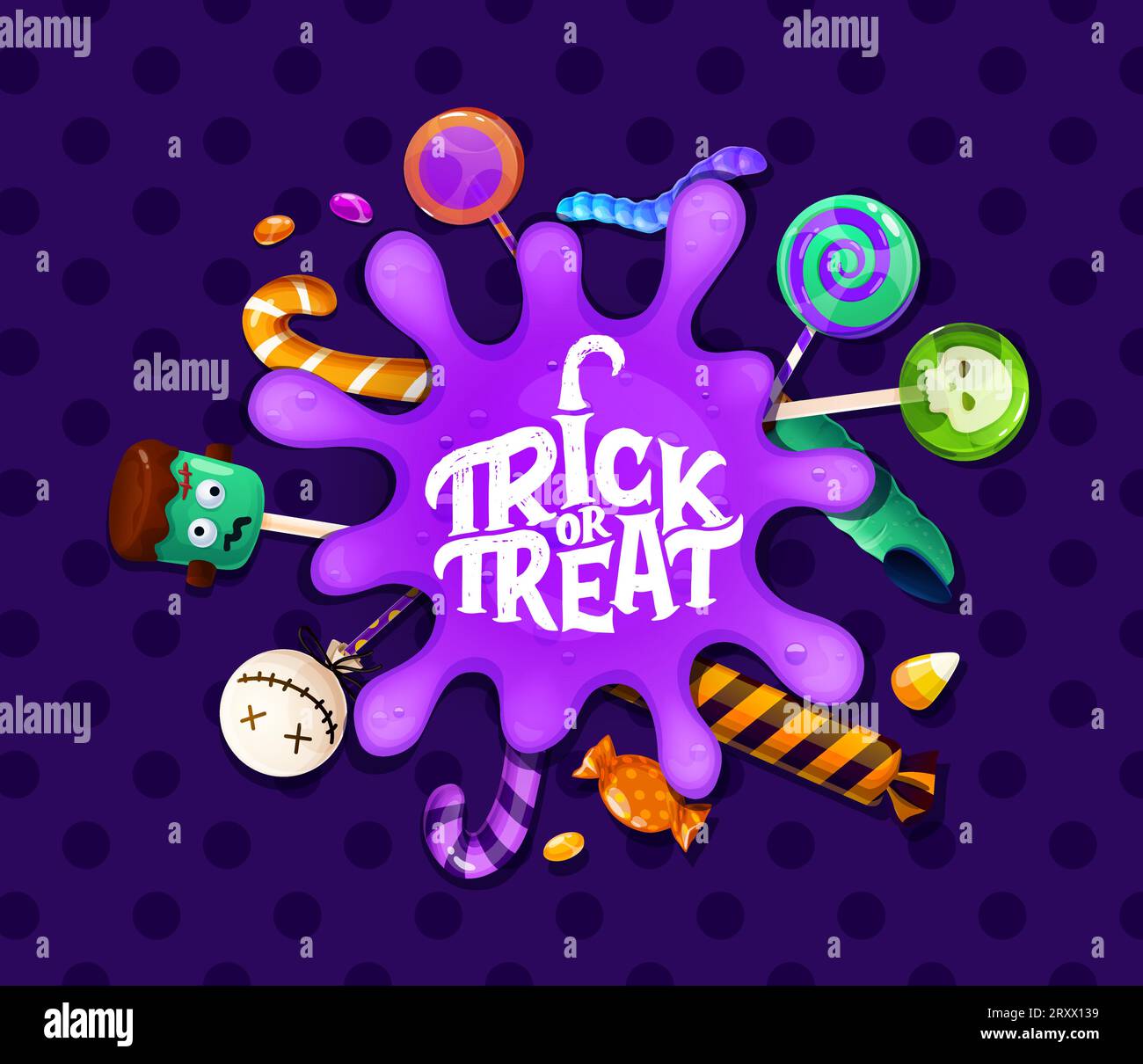 Whimsical desserts Stock Vector Images - Alamy