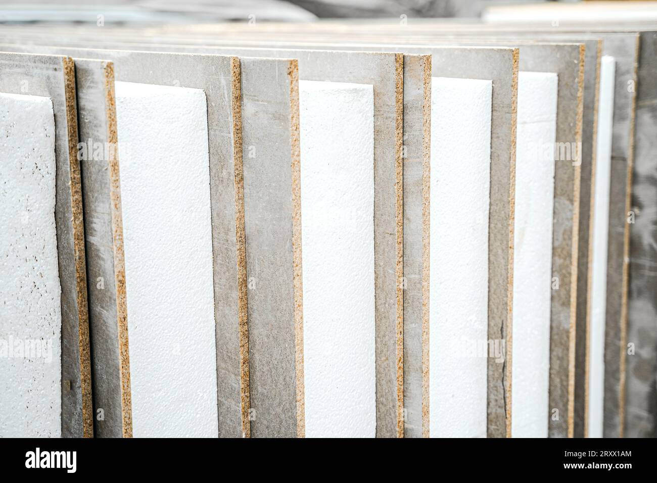 Building construction of wooden frame house made of SIP structural ...