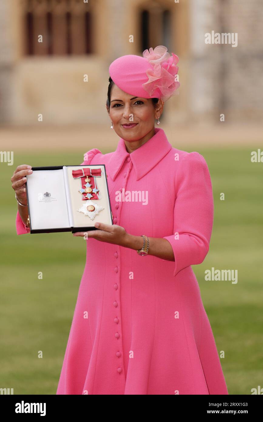The Right Honourable Dame Priti Patel, formerly Home Secretary, after ...
