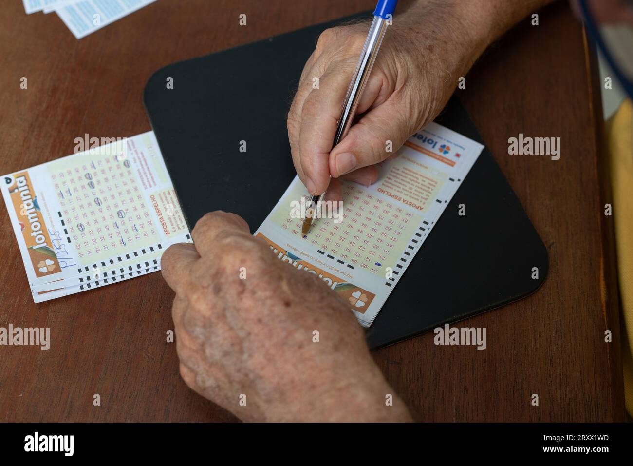 Lottery tickets brazil hi-res stock photography and images - Alamy