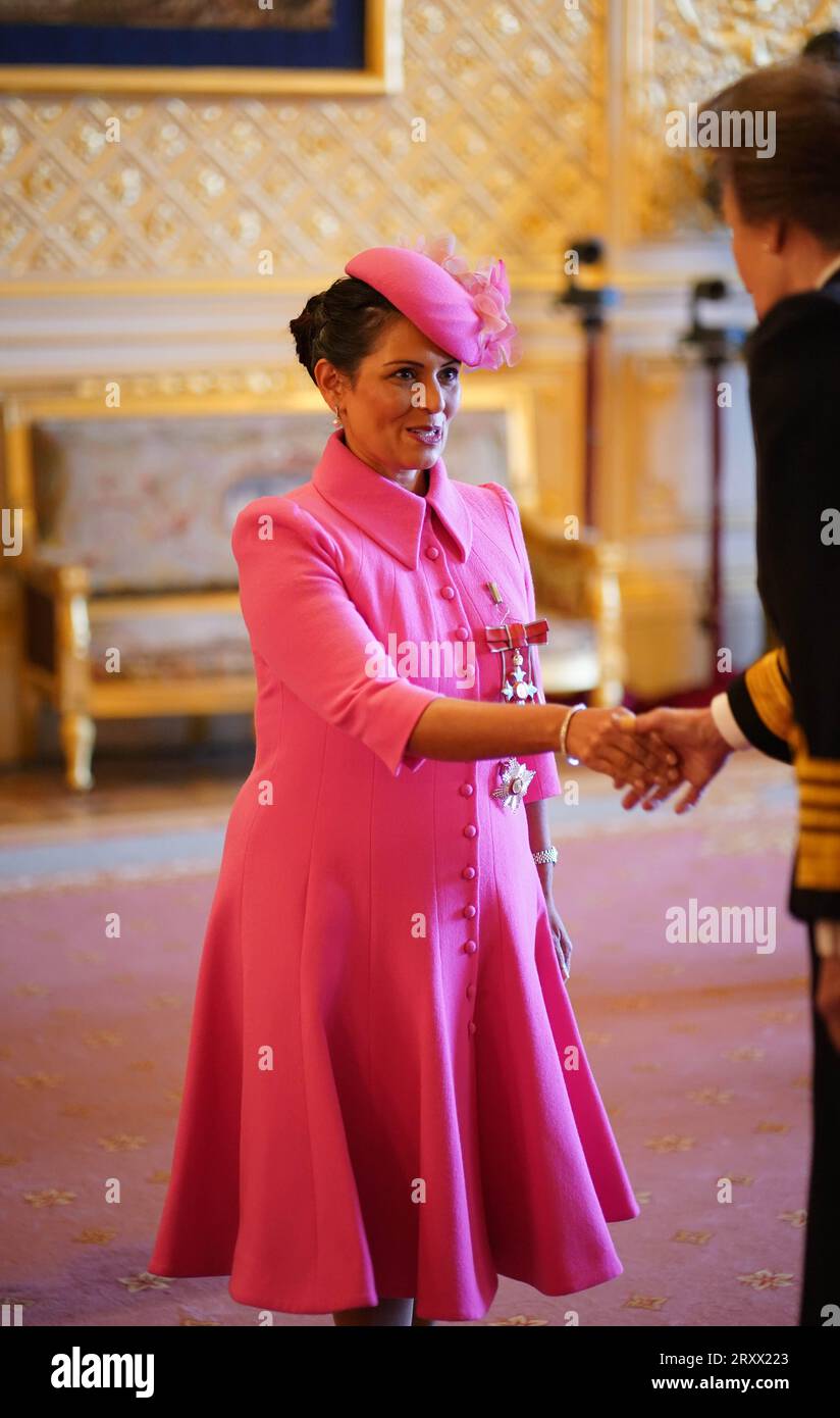 Dame priti patel hi-res stock photography and images - Alamy