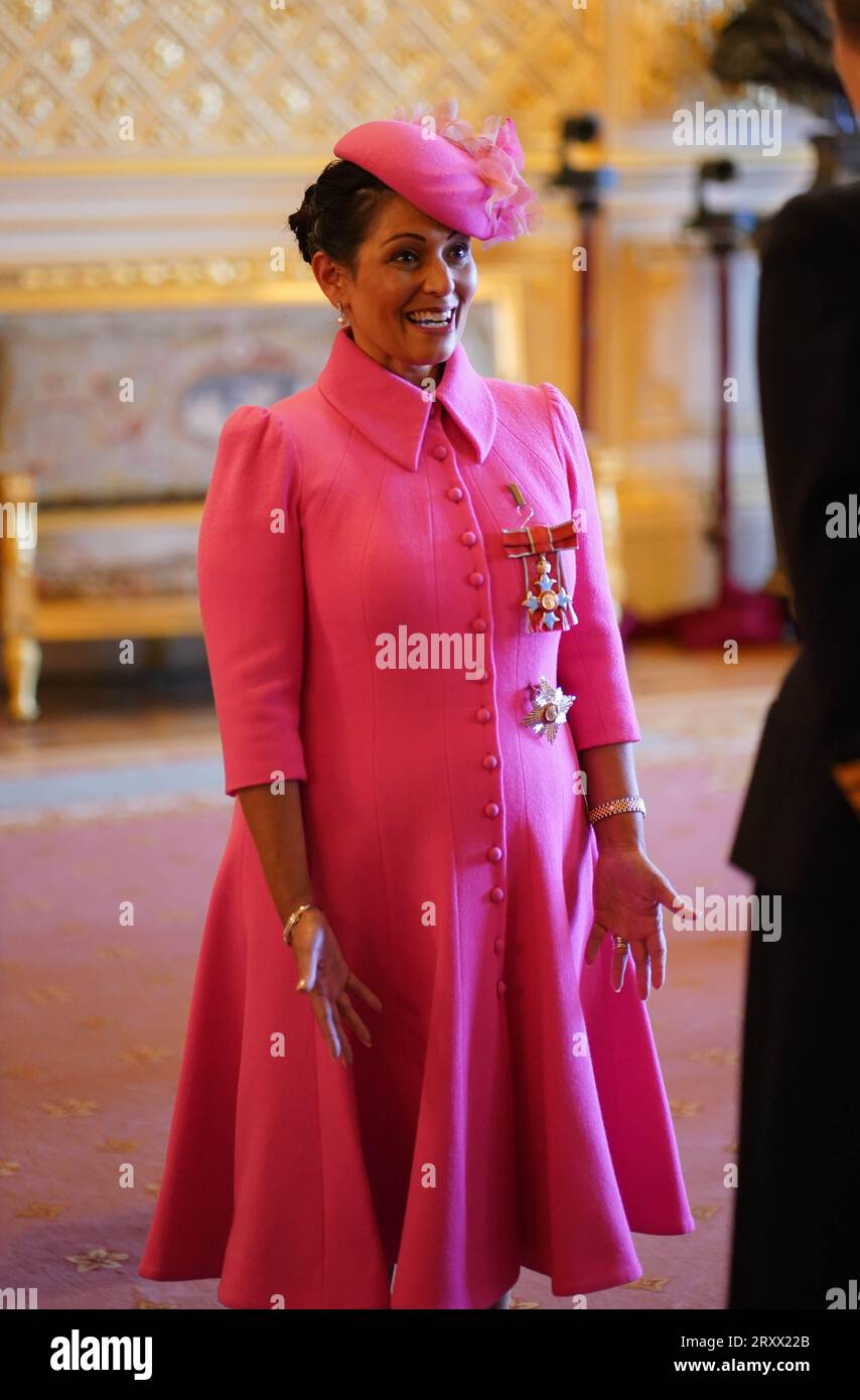 The Right Honourable Dame Priti Patel, formerly Home Secretary, is made ...
