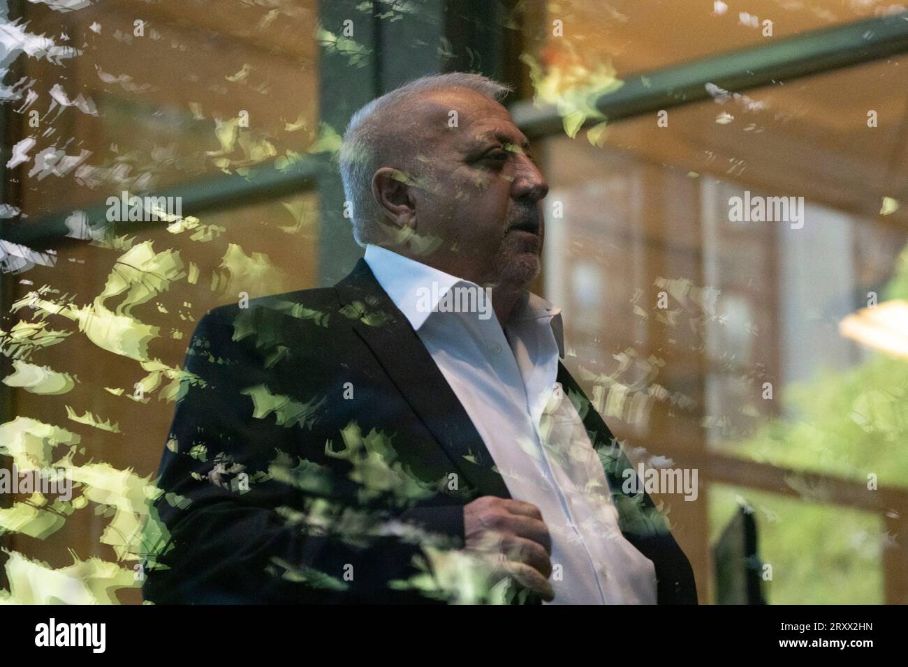 Fred Daibes arrives at federal court, Wednesday, Sept. 27, 2023, in New ...