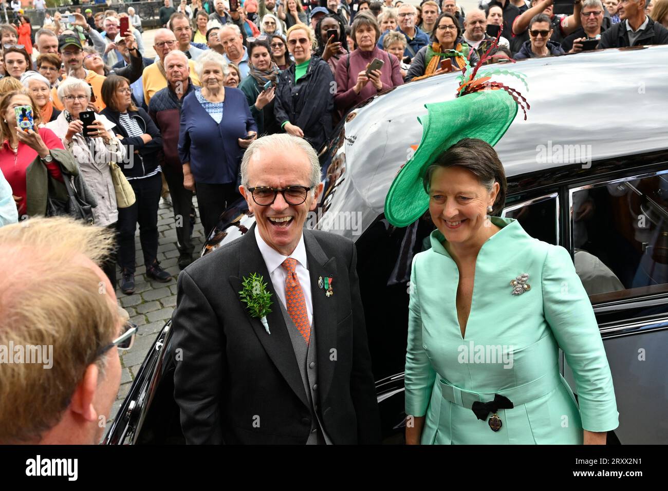 Alexander Prinz von Sachsen Herzog zu Sachsen und Gisela Prinzessin von ...