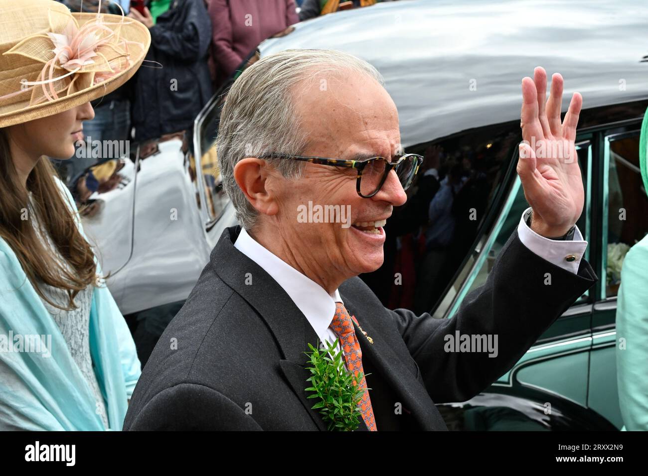 Alexander Prinz von Sachsen Herzog zu Sachsen bei der Ankunft zur ...