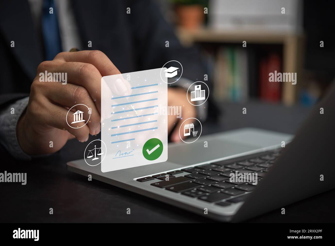 Signature internet banking hi-res stock photography and images - Alamy