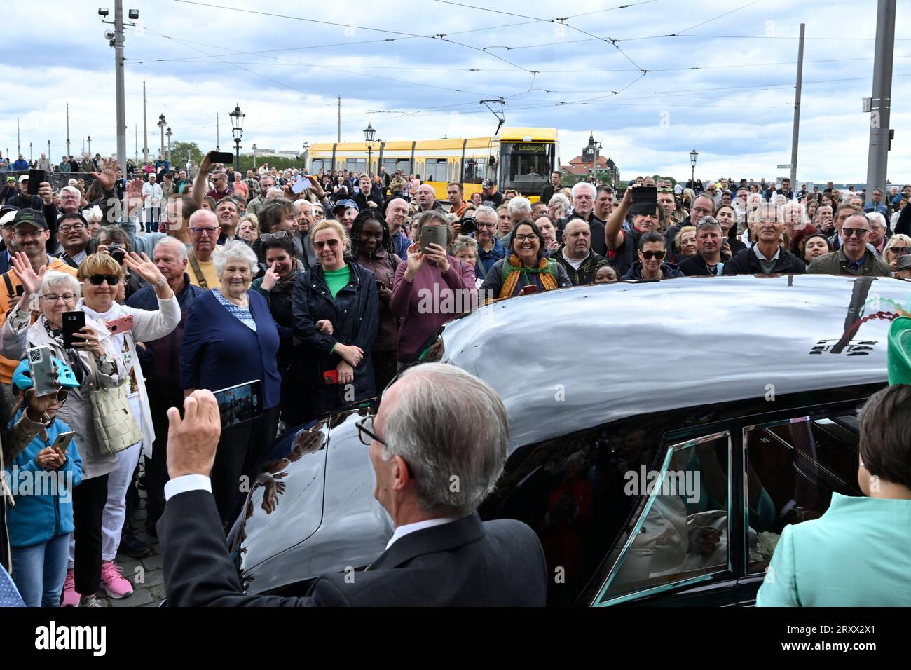 Alexander Prinz von Sachsen Herzog zu Sachsen bei der Ankunft zur ...