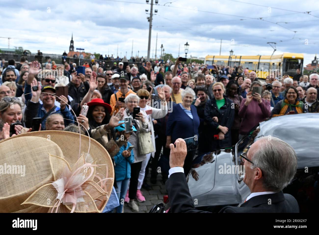 Alexander Prinz von Sachsen Herzog zu Sachsen bei der Ankunft zur ...